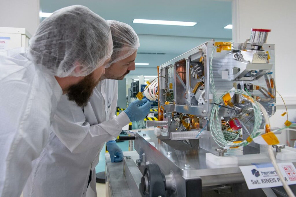 TimeLine UK - Lancement Kineis